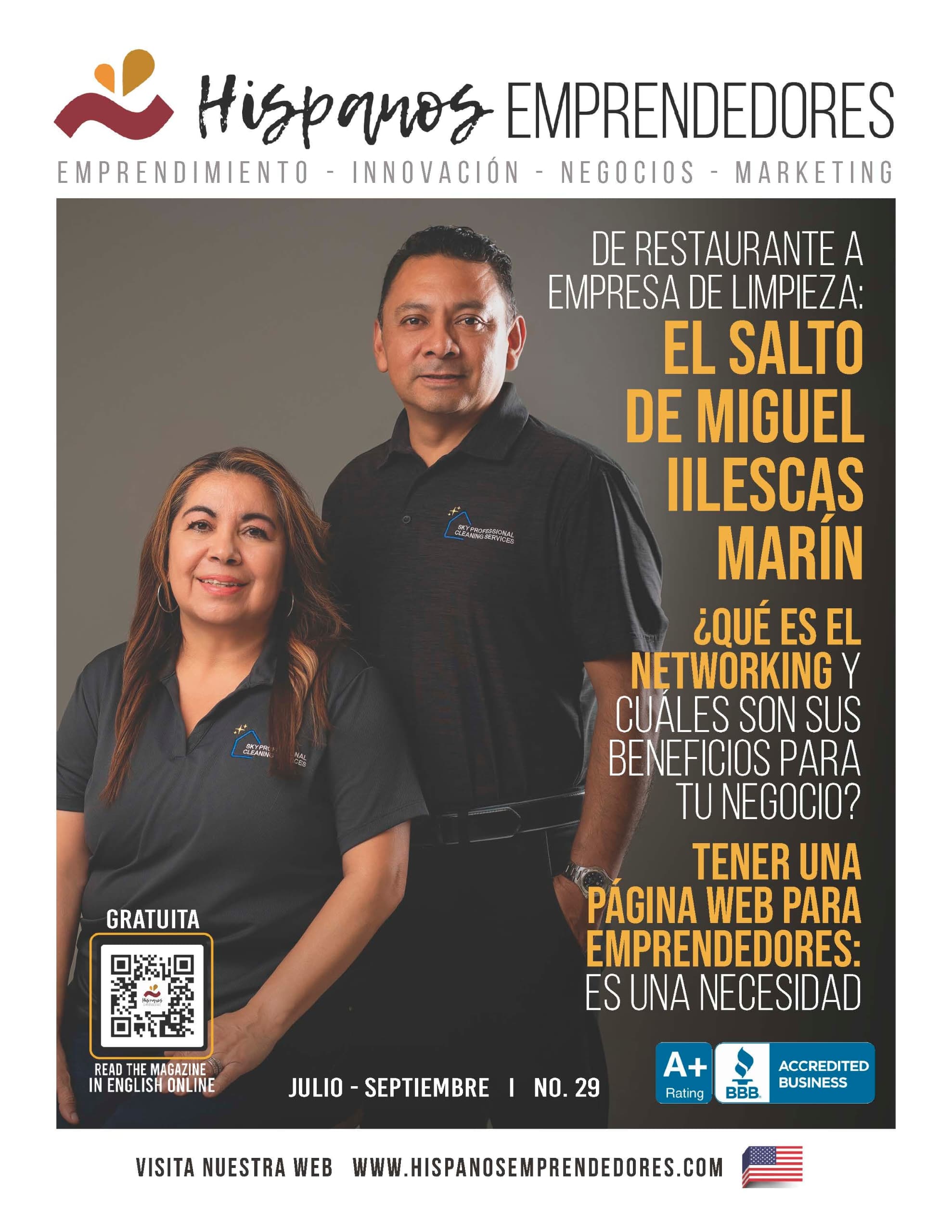 From Restaurant to Cleaning Company: The Leap of Miguel IIlescas Marín ...